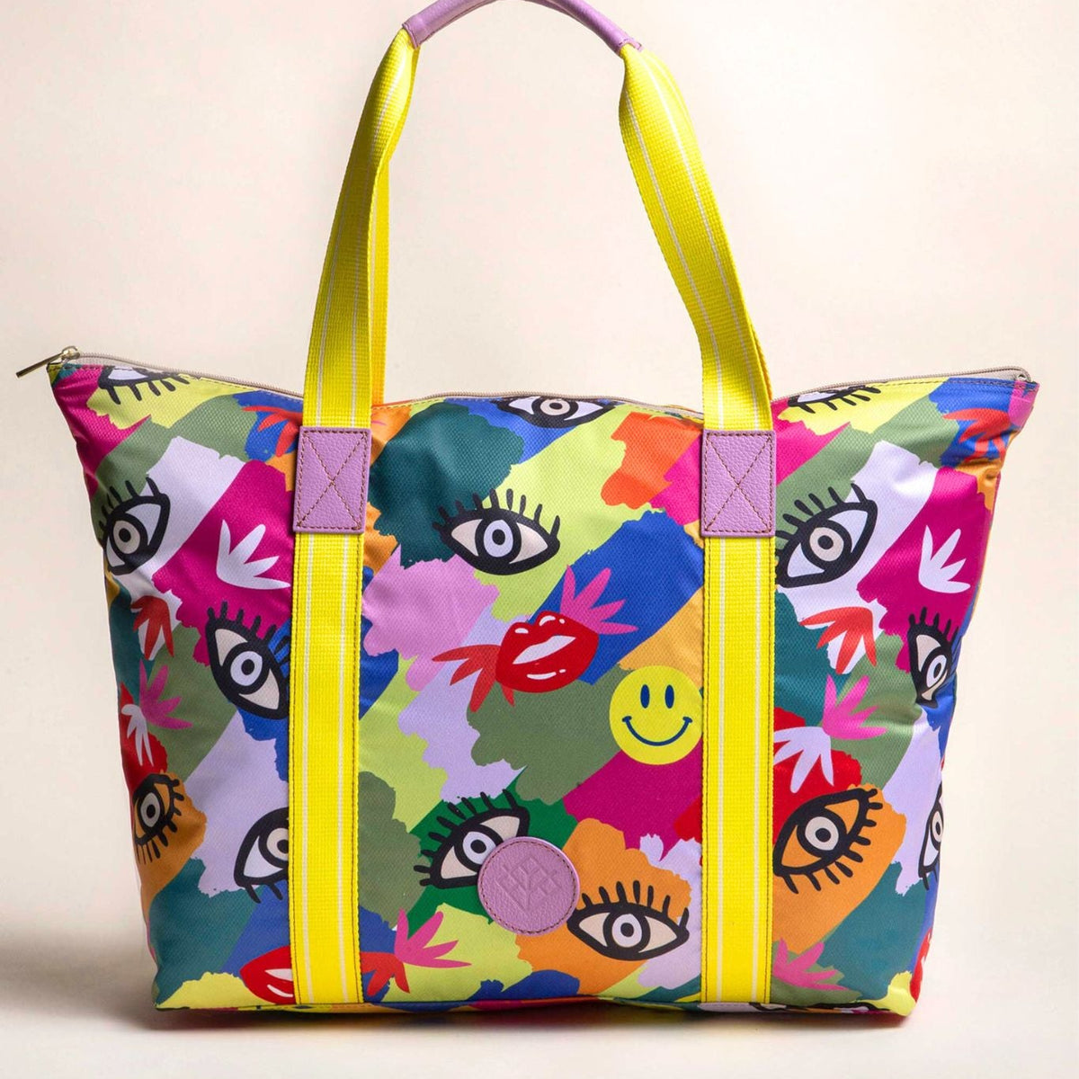 Bolso Weekender Sport Multicolor Ojitos LOVENOCK | Material Tela | Uso ...